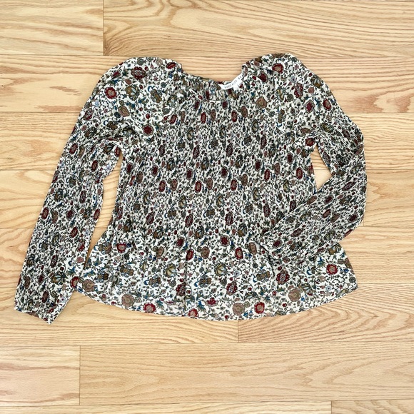 Veronica Beard | Tops | Veronica Beard Pleated Blouse | Poshmark